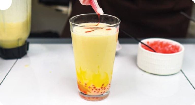 Strawberry & Mango Bubble Tea - AFCMI